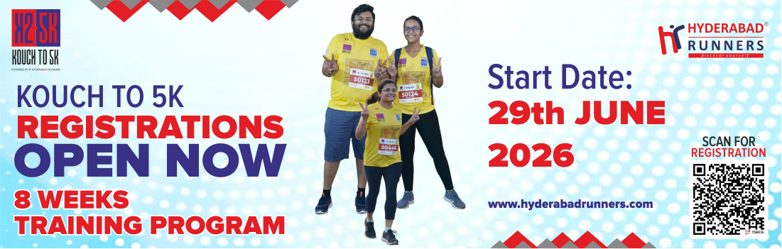 KOUCH to 5K Training - Running club in Hyderabad, largest in India.